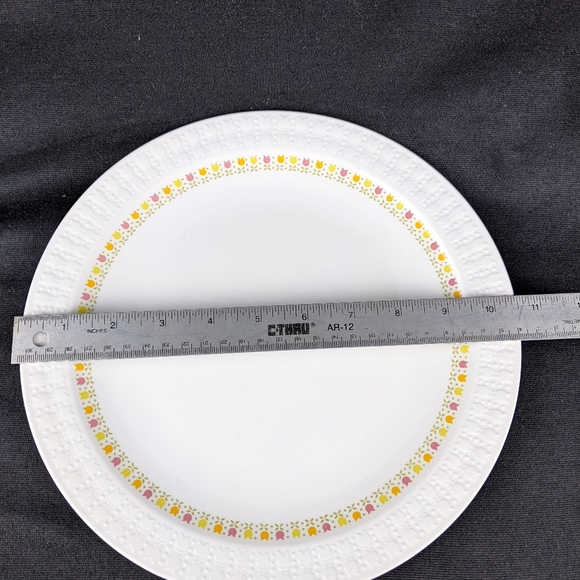Corelle | Dining | Vintage April Tulip Centura Corning Dinner Plate ...